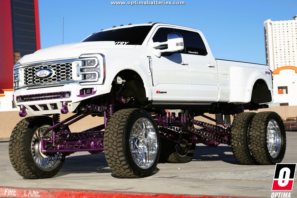 Lifted Trucks at SEMA 2024 Gallery Two - optimabatteries